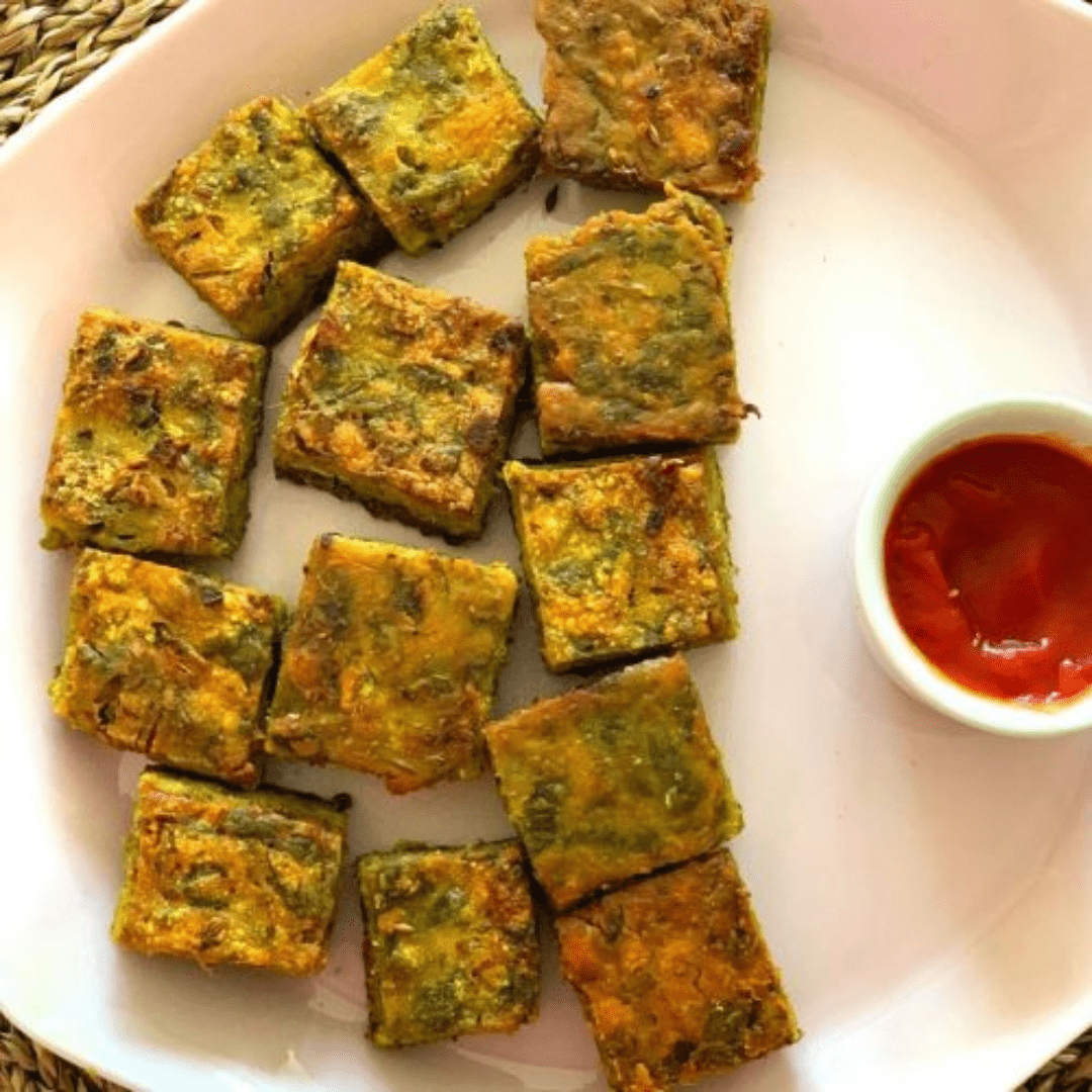 Kothimbir Vadi recipe - RSK FOOD